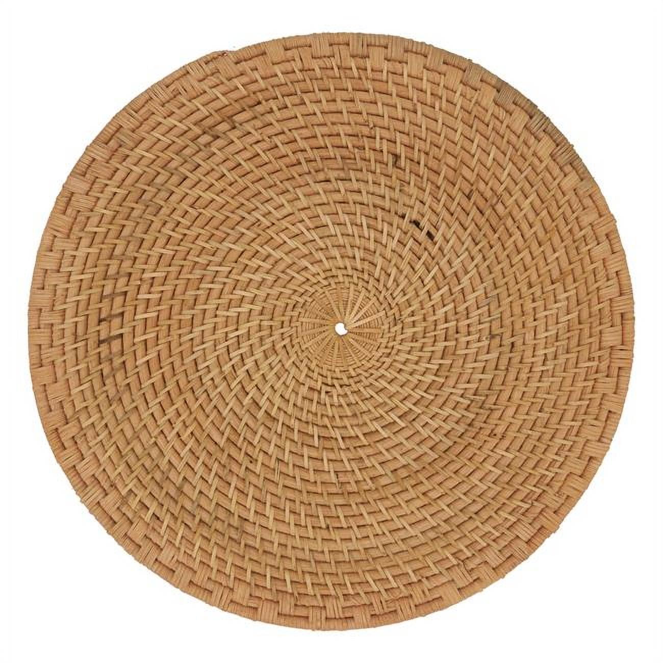 Saro Lifestyle Woven Rattan Placemat (Set of 4) - Walmart.com