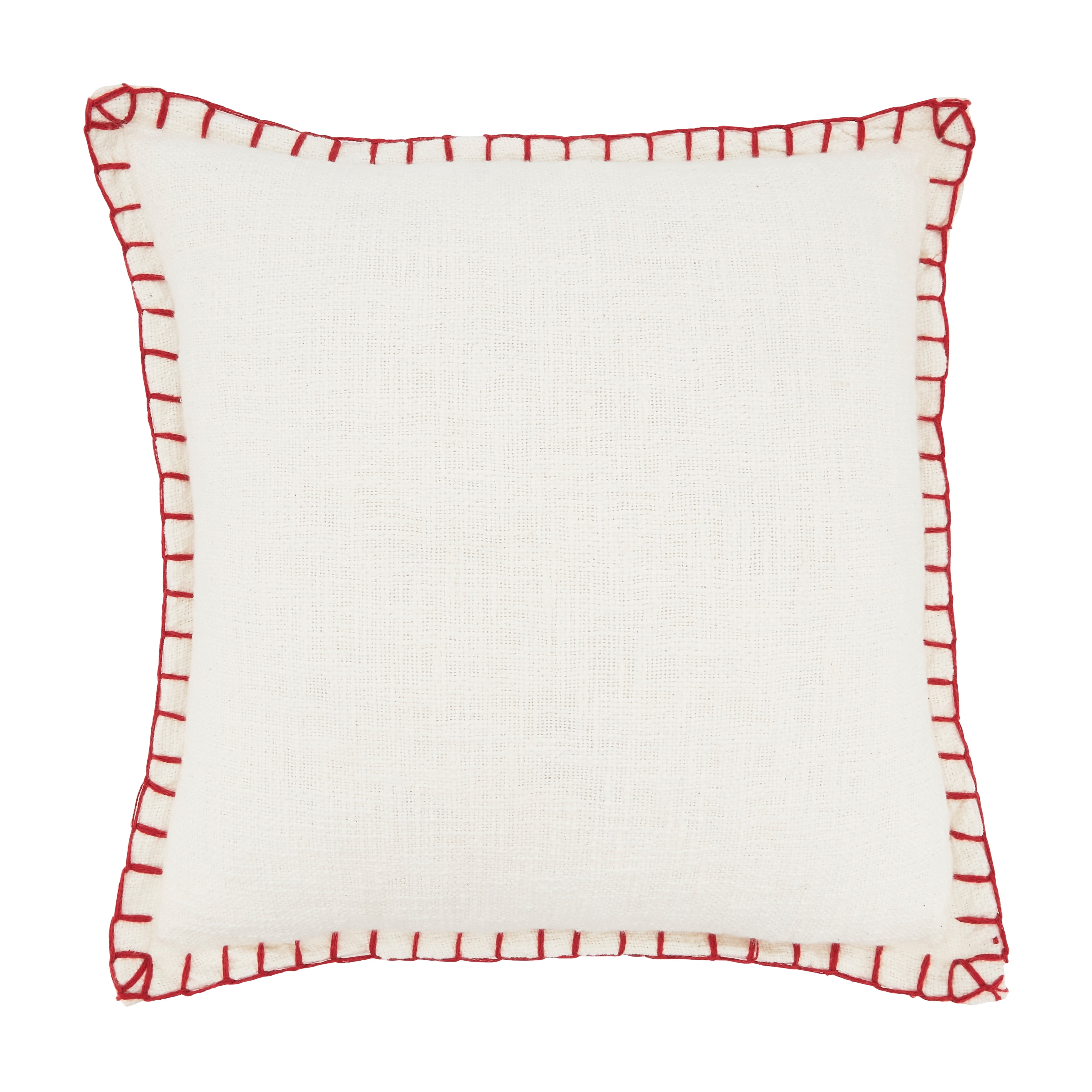 Saro Lifestyle Woven Warmth Chunky Whip Stitch Poly Filled Throw Pillow ...
