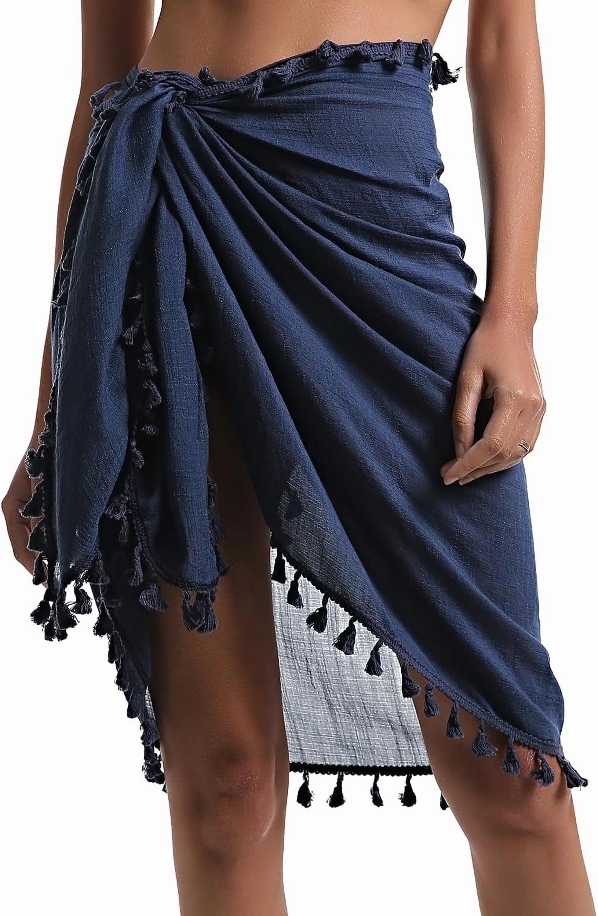 Sarong Cover Up Womens Beach Cover Up Bikini Bathing Suit Swimsuit ...