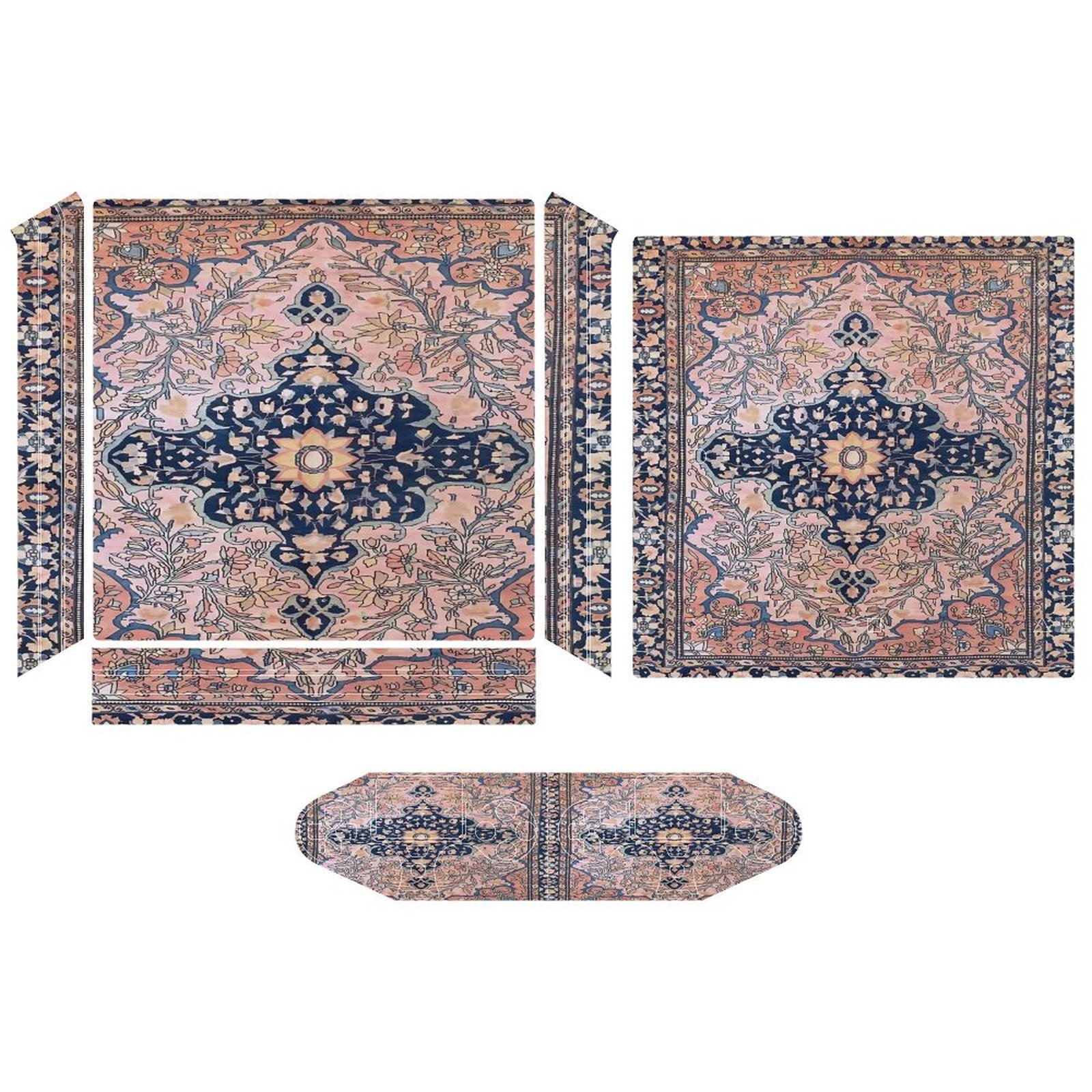 Sarouk Antique West Persian Rug Print PS4/PS4 Pro/PS4 Slim Skin Sticker ...