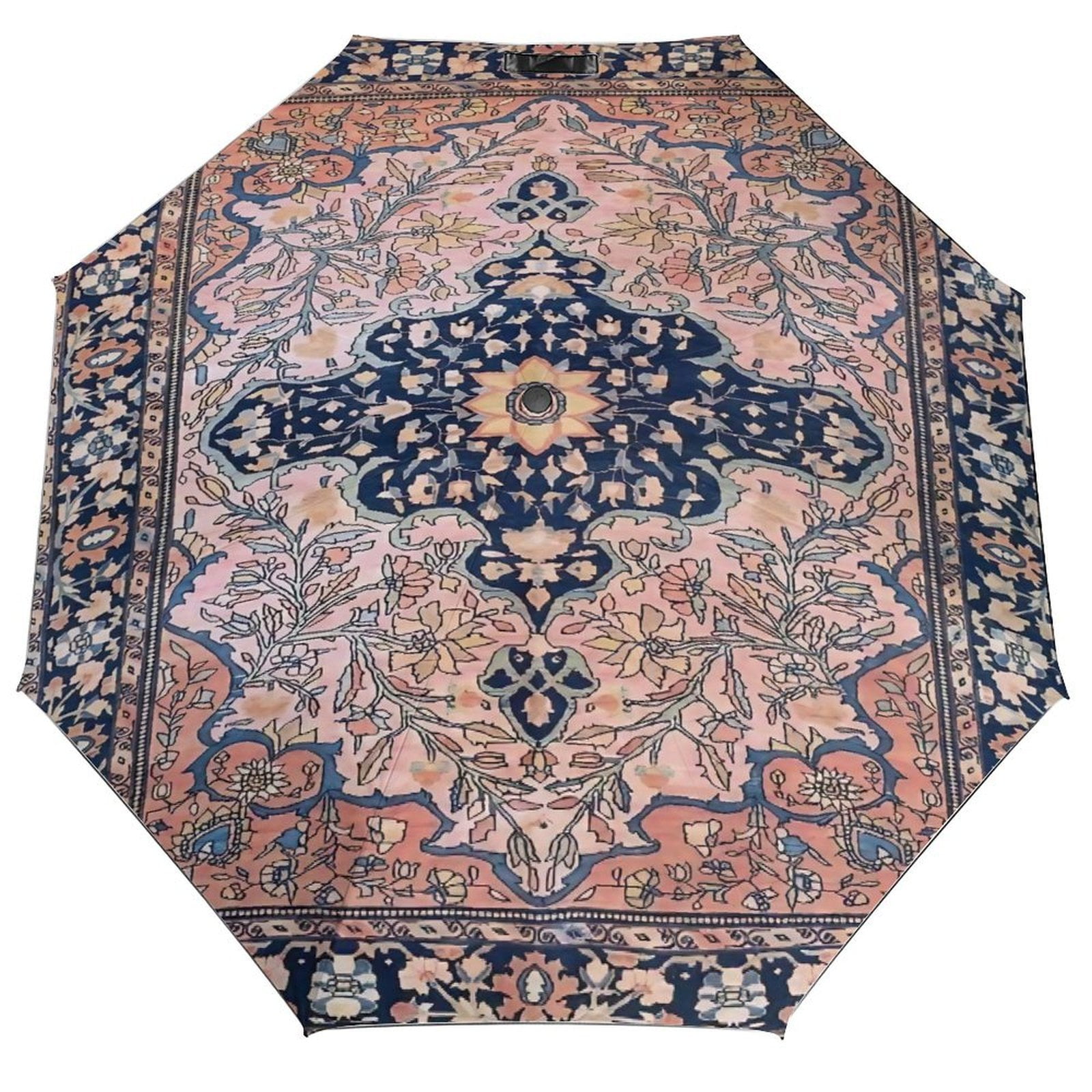Sarouk Antique West Persian Rug Print Rain Umbrella Sun Protection Sun ...