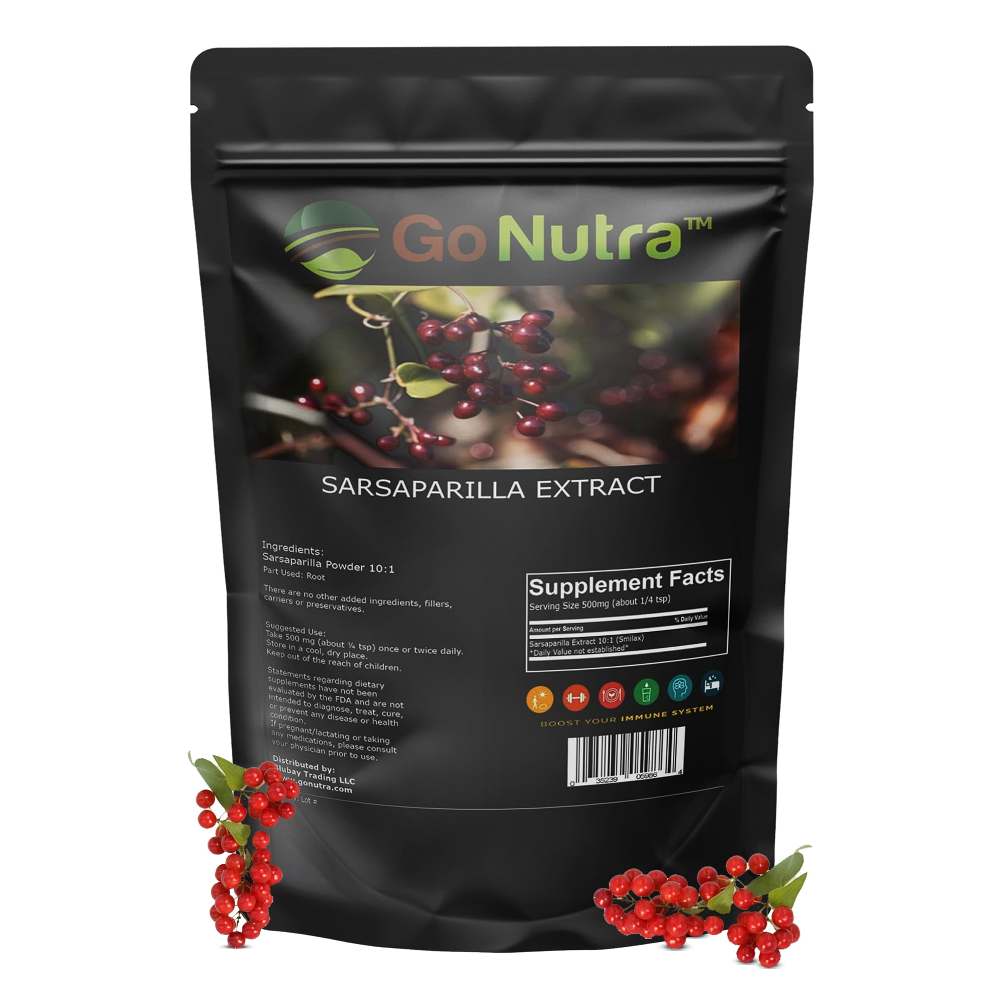 Sarsaparilla Root Bark Extract Powdee 8oz - Walmart.com
