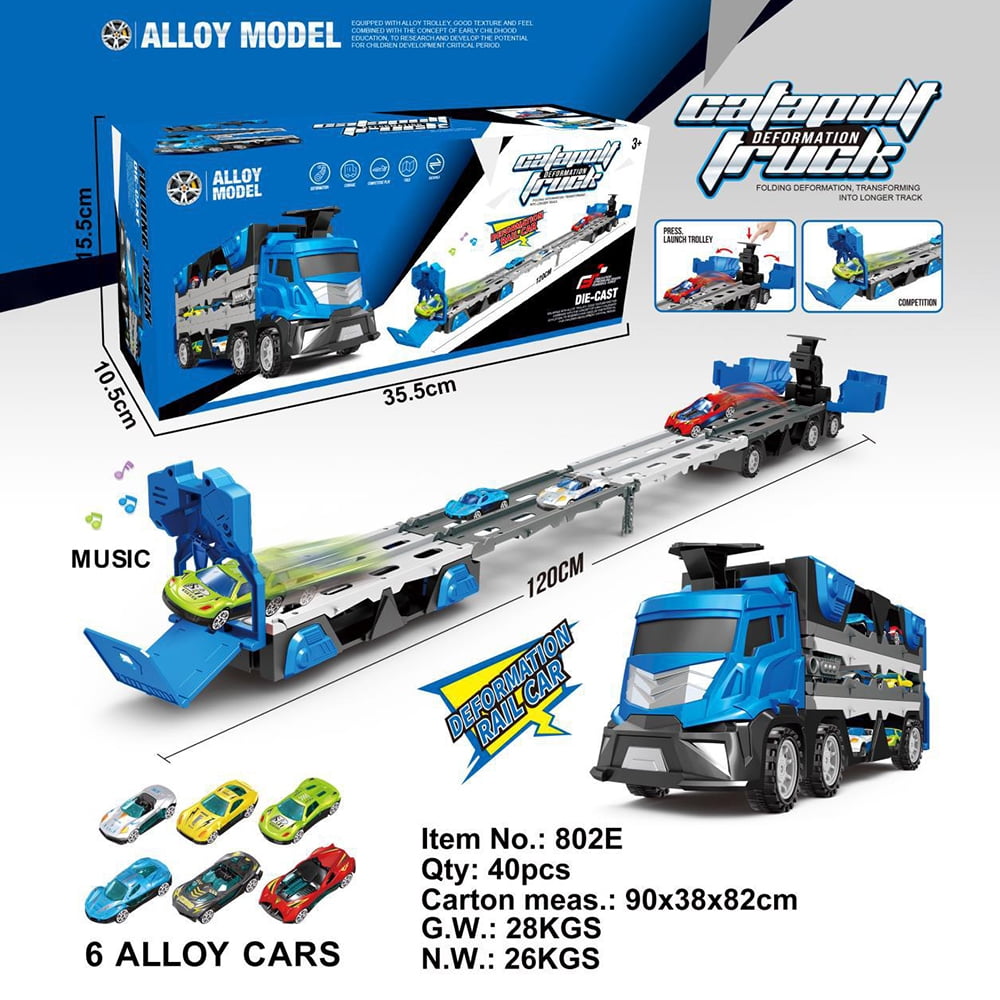 Sarzi Deformation Folding Ejection Railroad Speeder, Container Car ...