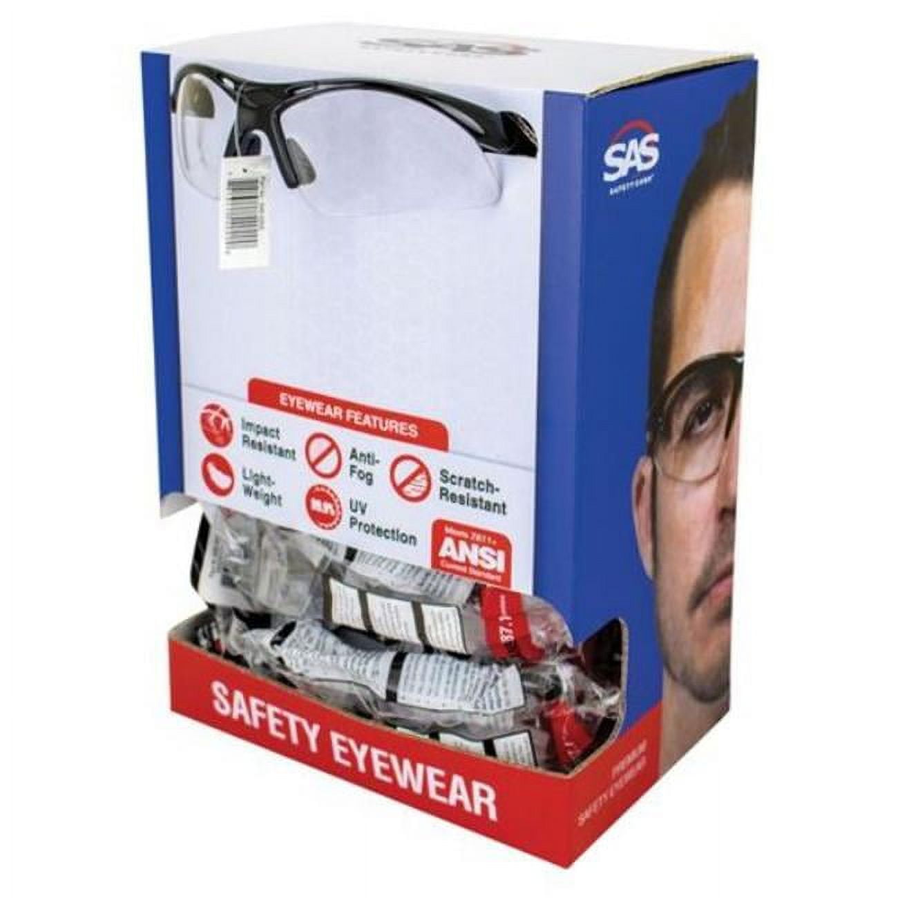 Sas Safety SAS-540-20012 Diamond Backs Eyewear Dispenser - Walmart.com