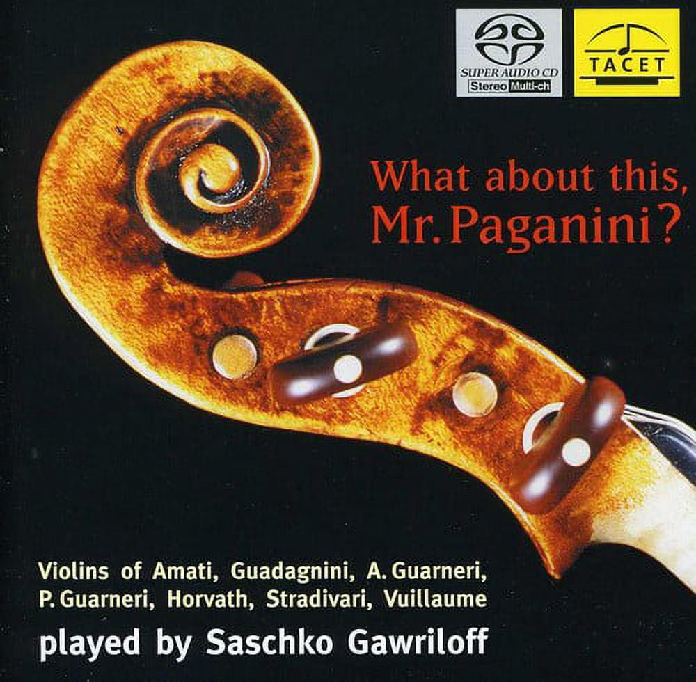 Saschko Gawriloff - What About This: Mr Paganini - Music & Performance ...