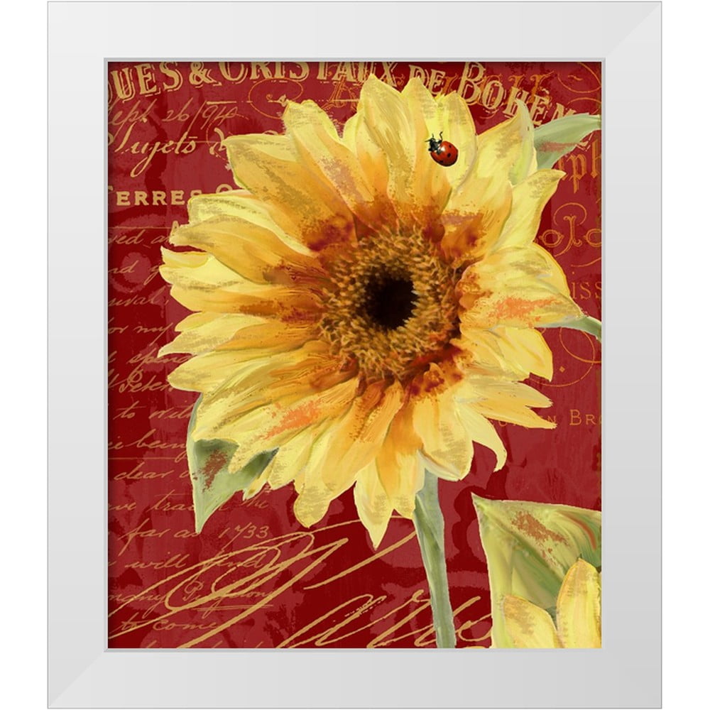 Sasha 12x14 White Modern Wood Framed Museum Art Print Titled - Ete Lady ...