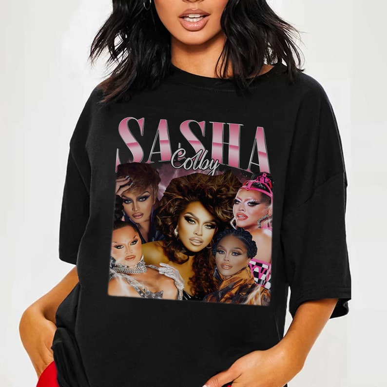 Sasha Colby Shirt | Vintage Sasha Colby Shirt | Homage Sasha Colby ...