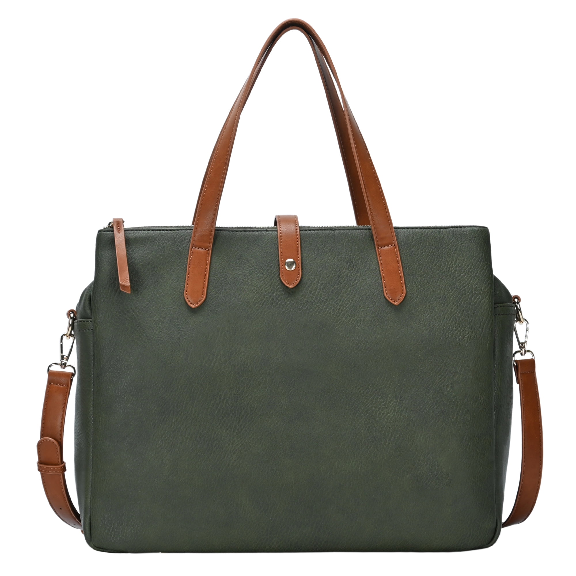 Sasha+Sofi Heather Tote - Olive - Walmart.com