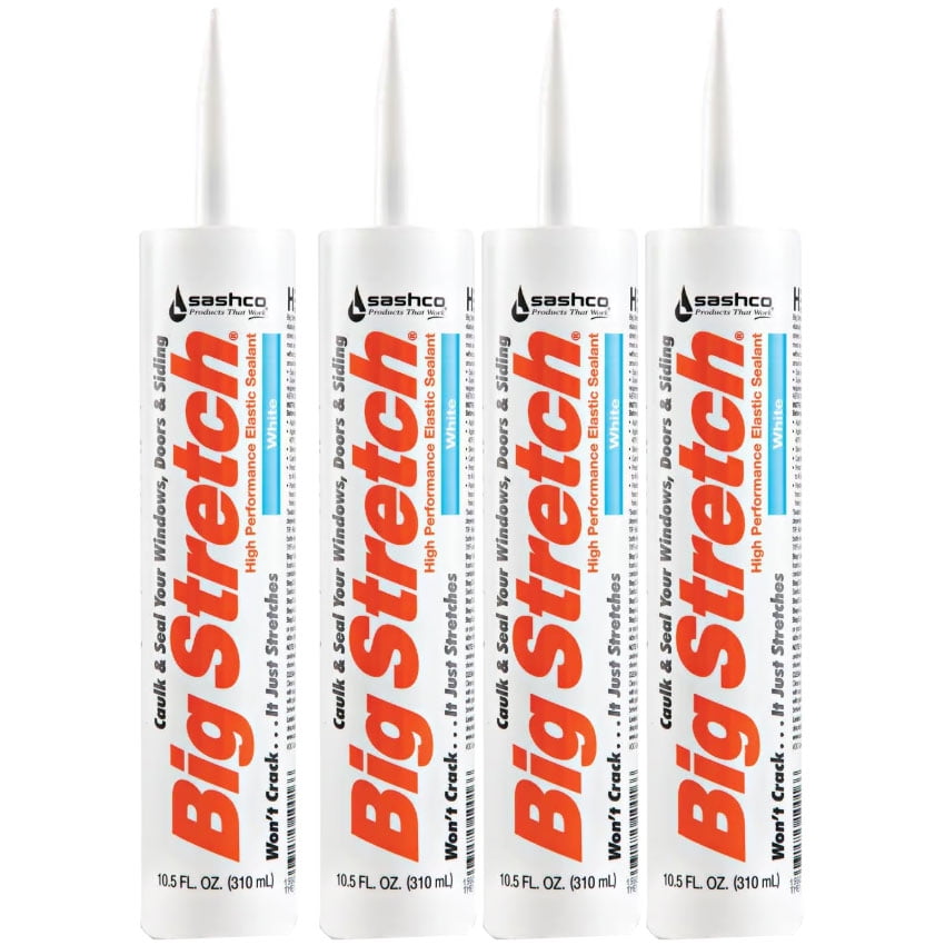 Sashco 10016 10.5oz Big Stretch High Performance Interior Exterior ...