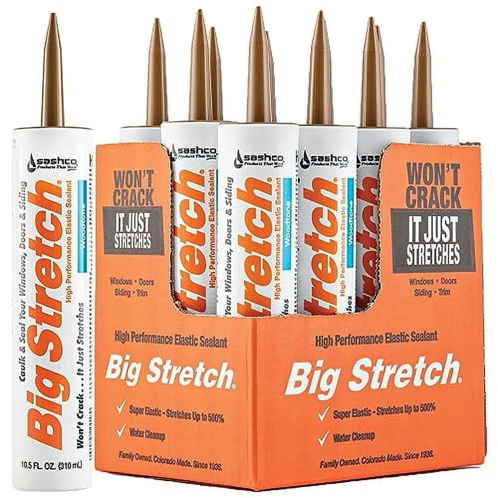 Sashco - BIG-P-WT-12 Big Stretch Acrylic Latex High Performance ...