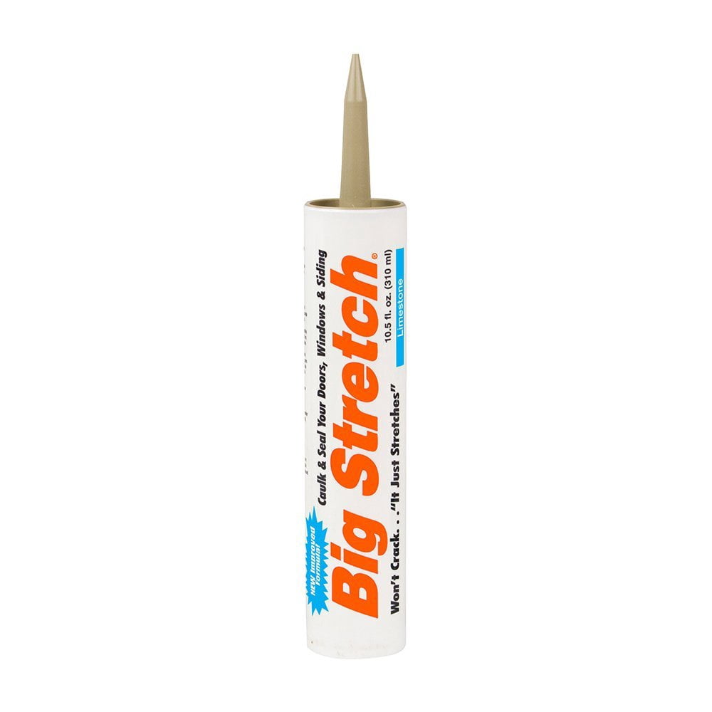 Sashco Big Stretch Acrylic Latex High Performance Caulking Sealant, 10. ...