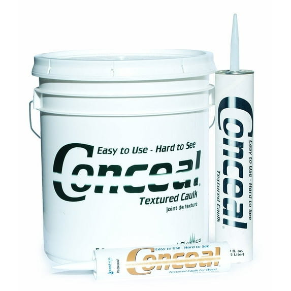 Sashco Conceal Textured Sealant, 29oz Tube, Redtone Case of 10 ...