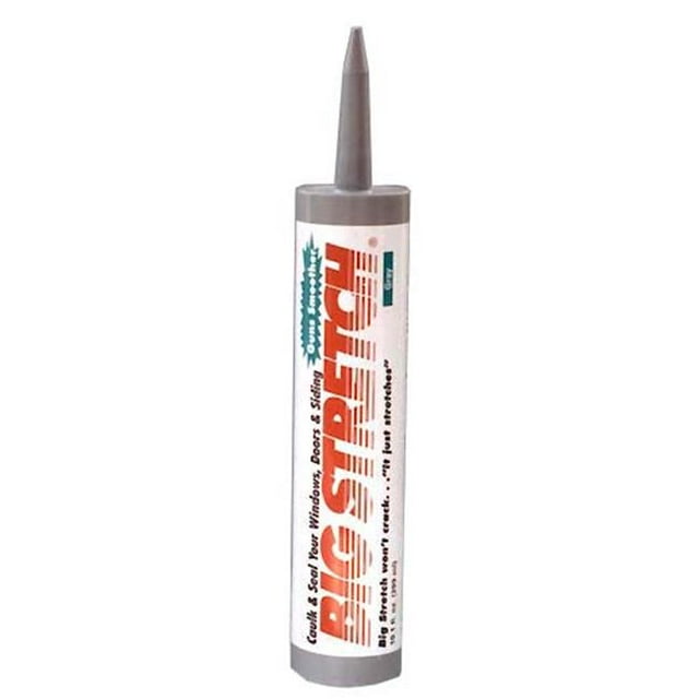Sashco Sealants 10026 10.5 oz Slate Grey Big Stretch Caulk and Seal ...