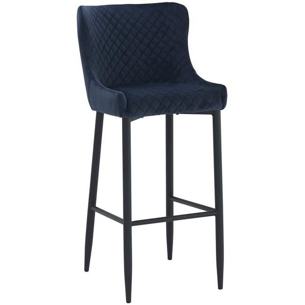 Saskia Counter Stool - Navy - Walmart.com
