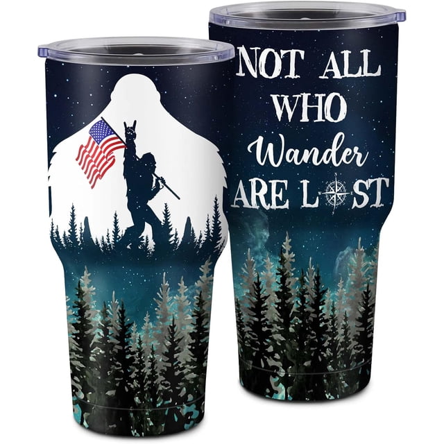 Sasquatch Gifts Tumbler,Bigfoot Gifts for Men, Funny Idea for Bigfoot ...