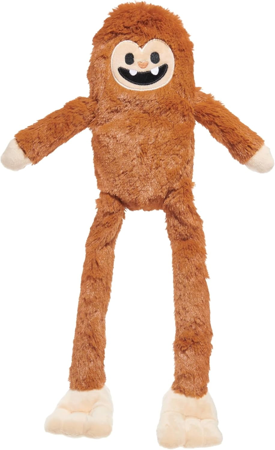 Sasquatch Josh Plush Dog Toy – Squeaky Toy with Crazy Crinkle, Whip-N ...