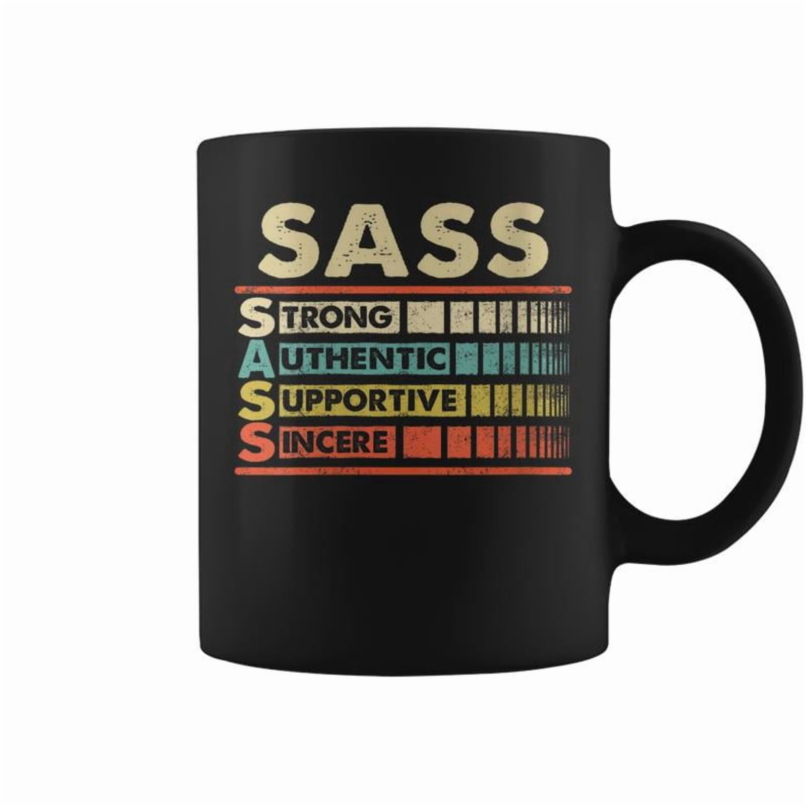 Sass Family Name Last Name Sass Coffee Mugs - Walmart.com