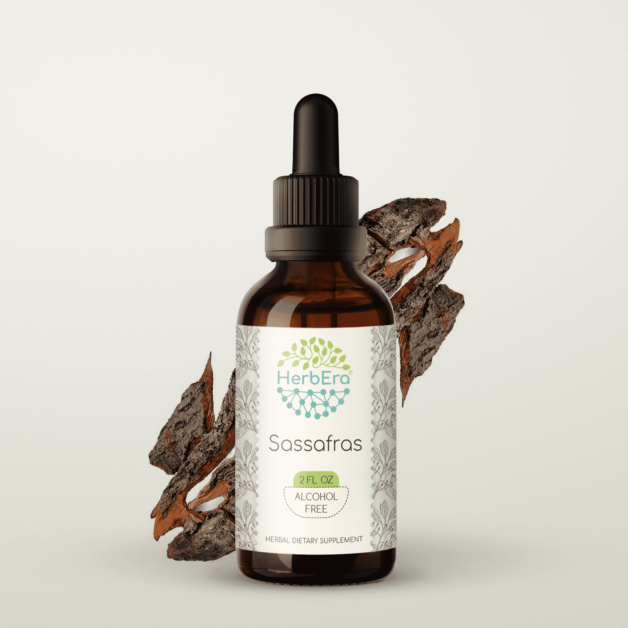 HerbEra Sassafras Tincture, Herbal Dietary Supplement for Optimal ...