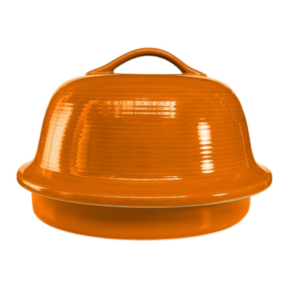 Sassafras Superstone La Cloche Bread Baking Dome | Tangerine Glazed ...