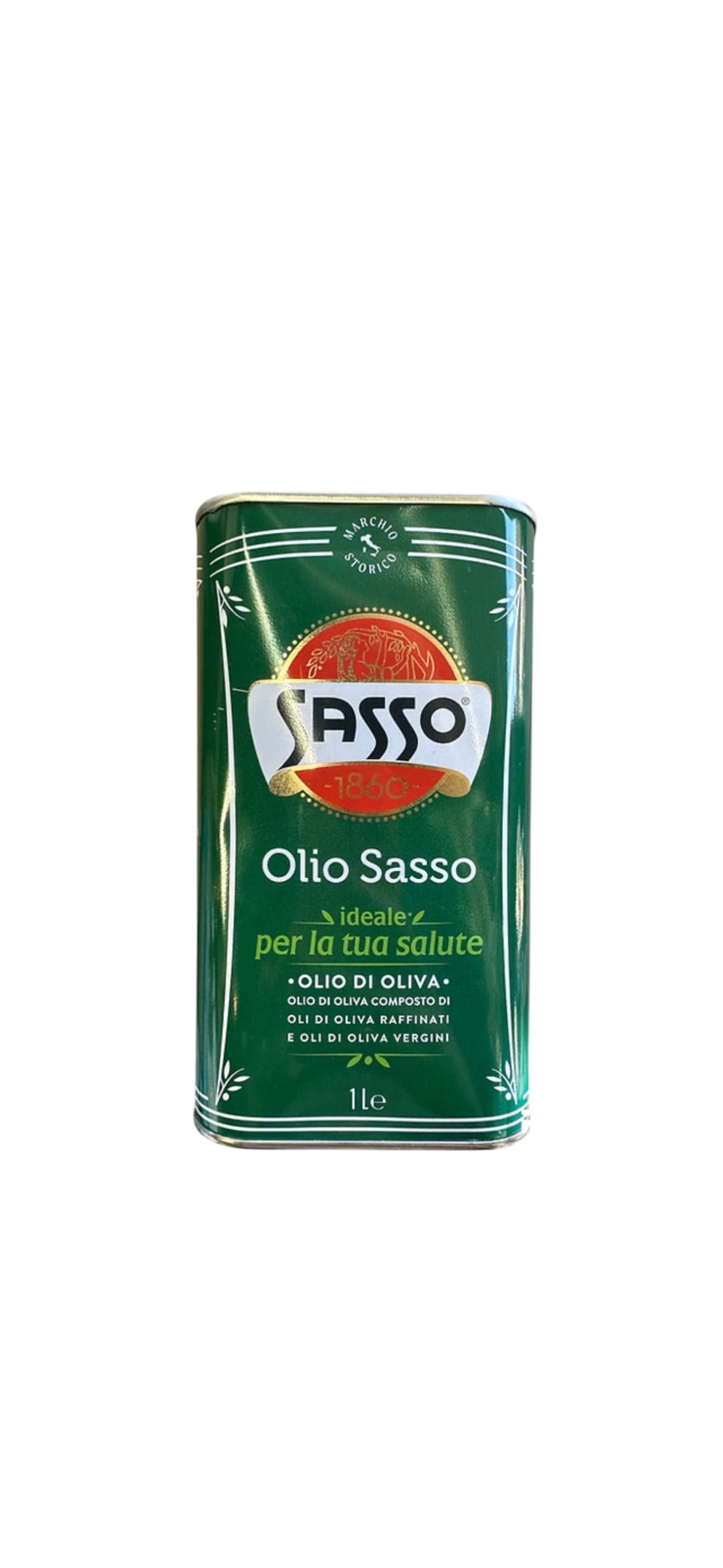 Sasso Olio Di Oliva Olive Oil 1 Liter (33.8 Fl.oz.) - Walmart.com