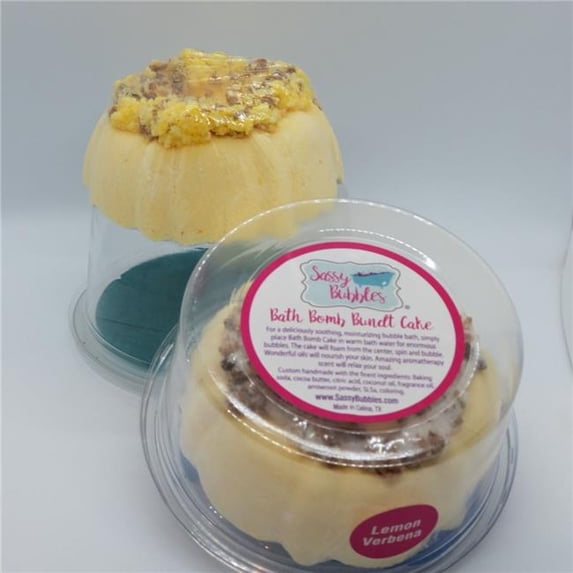 Sassy Bubbles LemonCake Lemon Verbena Bundt Cake - Walmart.com