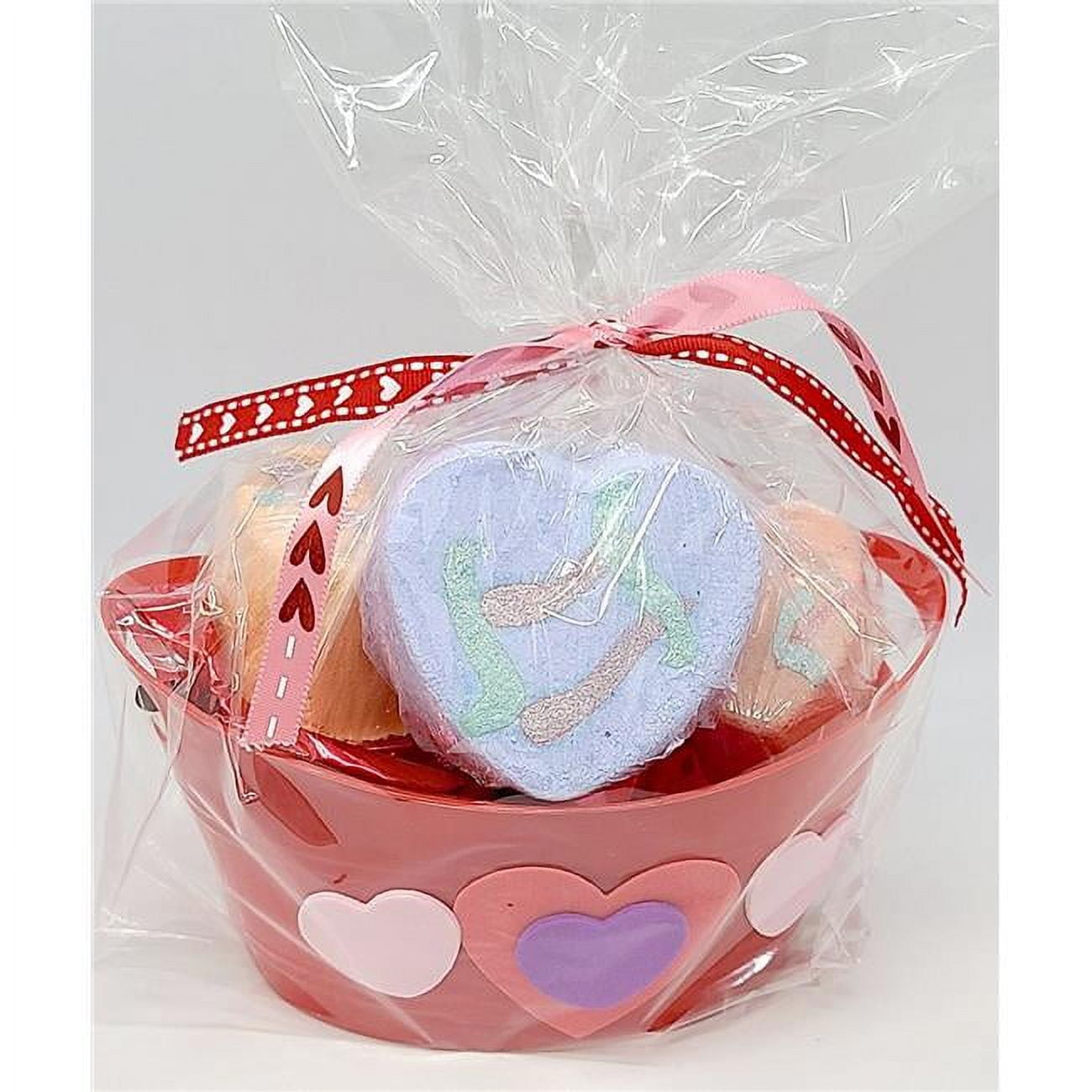 Sassy Bubbles RedValBasket Valentines Day Fizzie Hearts Bubble Bath Red ...