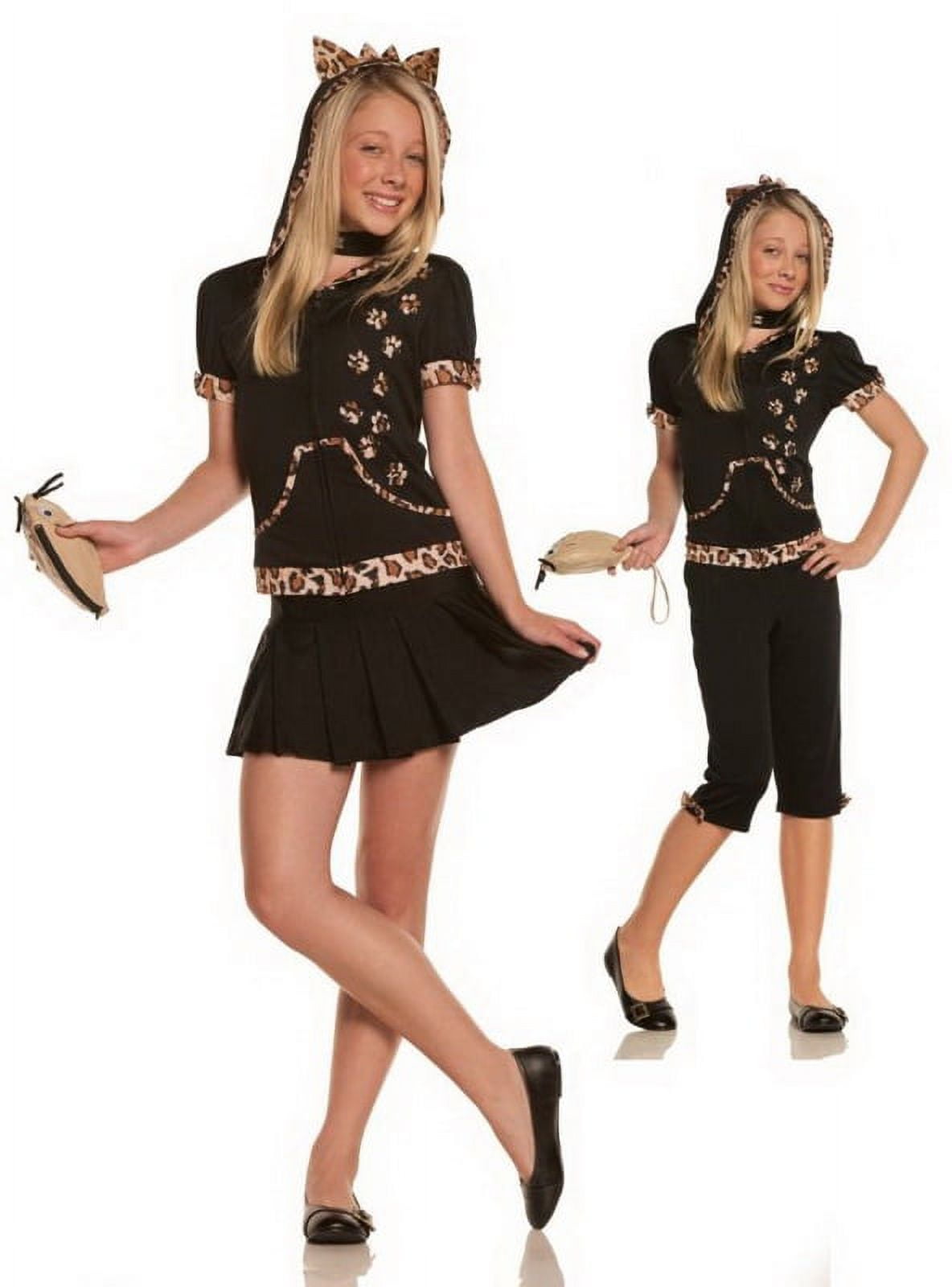 Sassy Cat Tween Halloween Costume - Walmart.com