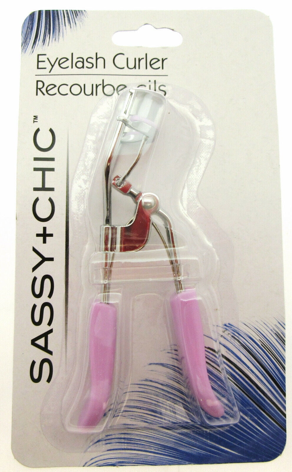 Sassy + Chic Eyelash Curler Hot Pink eye lash face Beauty Makeup Tool ...