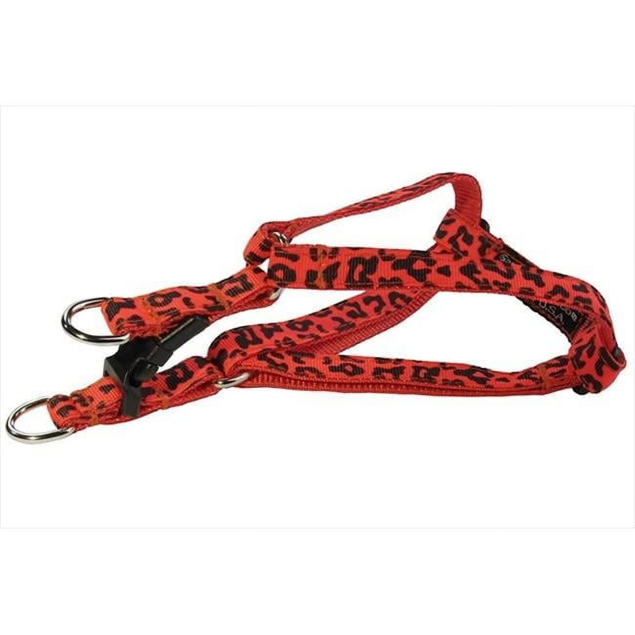 Sassy Dog Wear Leopard Dog Harness- Orange - Extra Small - Walmart.com