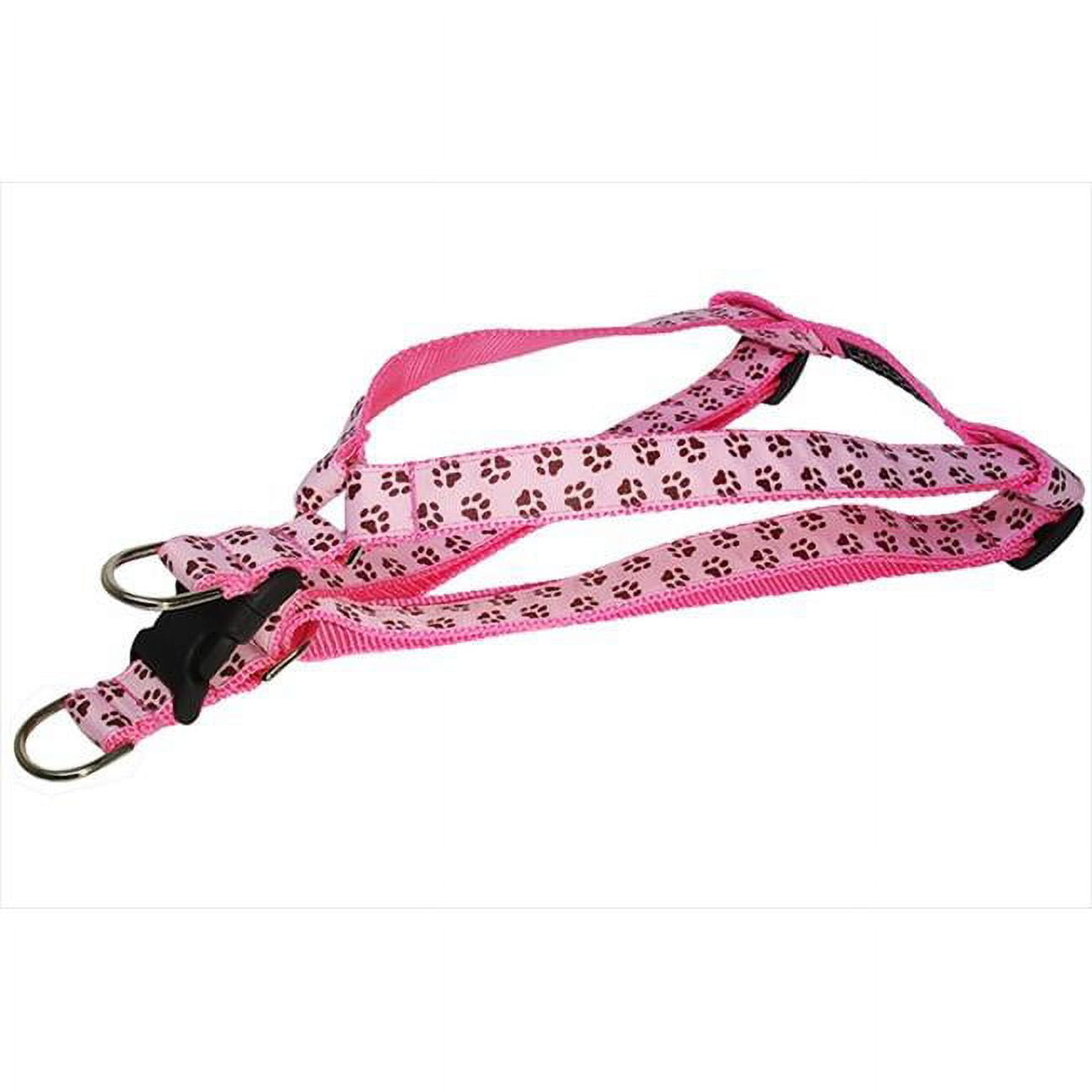 Sassy Dog Wear PUPPY PAWS-LT. PINK-CHOC.4-H Puppy Paws Dog Harness ...