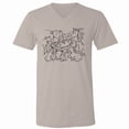Sassy Frass Adore Him Holiday Nativity V-Neck Canvas T-Shirt - Walmart.com