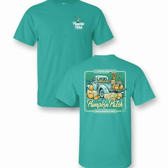 Sassy Frass Truck Pumpkin Patch Fall T-Shirt - Walmart.com