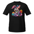 Sassy Holiday Bunny Girl Hip Hop Rabbit Rock On Hand Sign Unisex T ...