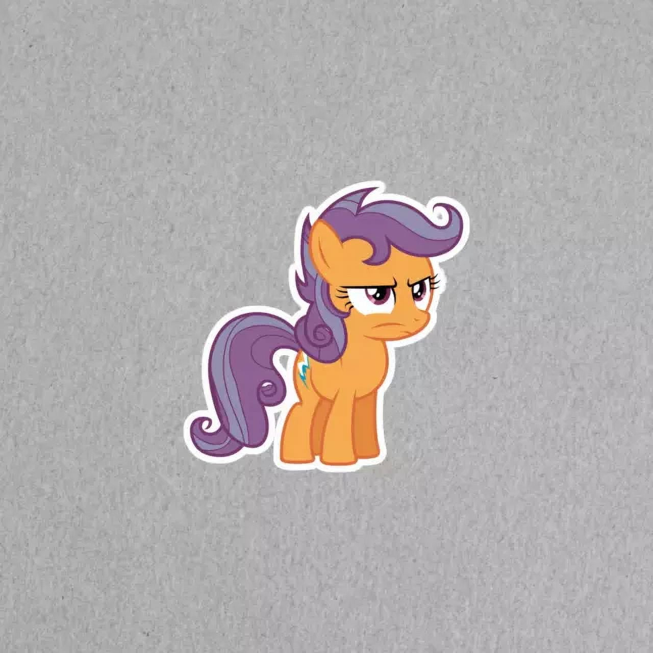 Sassy Scootaloo My Little Pony Sticker - Mlp Fan Art Decalphone Decal ...