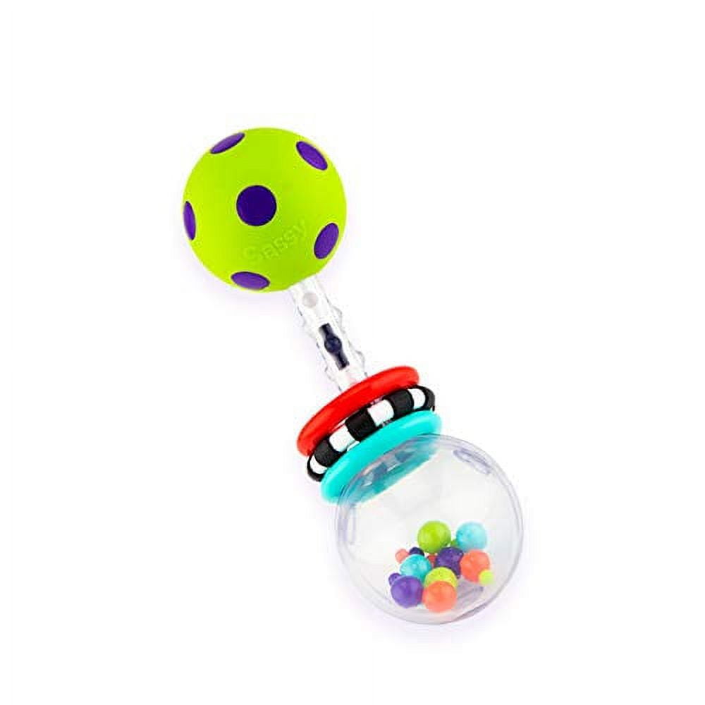 Sassy Spin Shine Rattle Developmental Toy (Colors May Vary) - Walmart.com