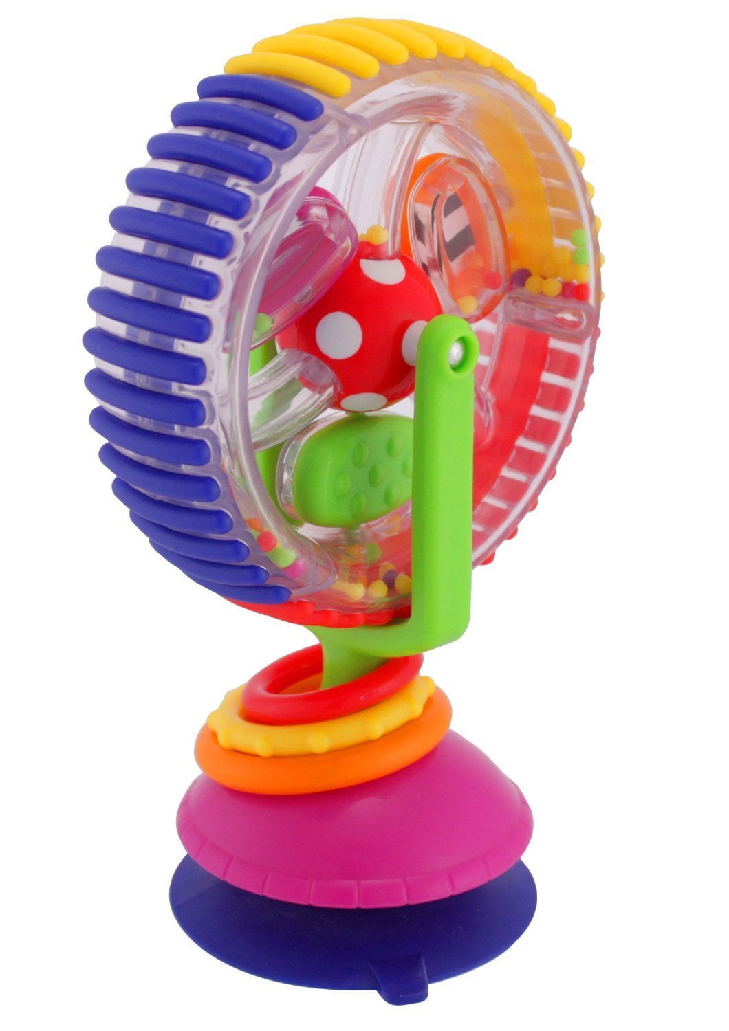 Sassy Wonder Wheel Spinning High Chair Tray Toy, Age 6+ Months C21 ...