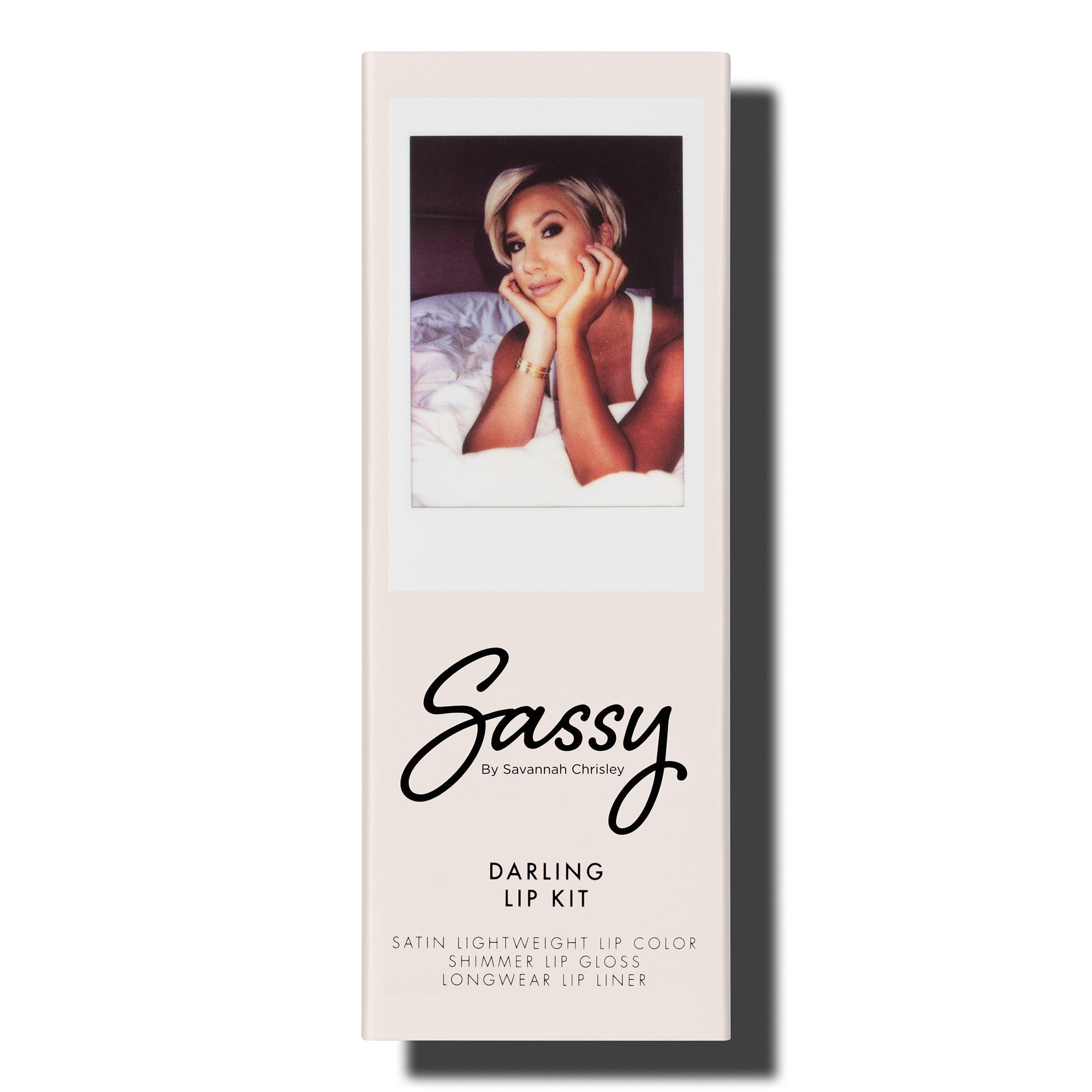 Sassy by Savannah Chrisley Lip Kit, Makeup Lip Kit, Darling, 3 Pc ...