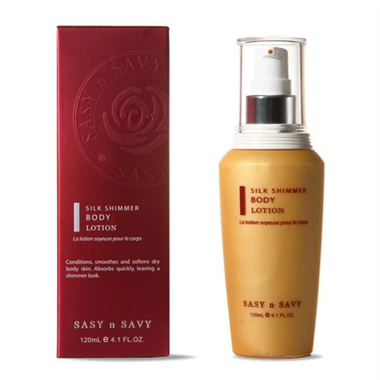 Sasy N Savy CSSB4154 Silk Shimmer Body Lotion 120 ml - Walmart.com