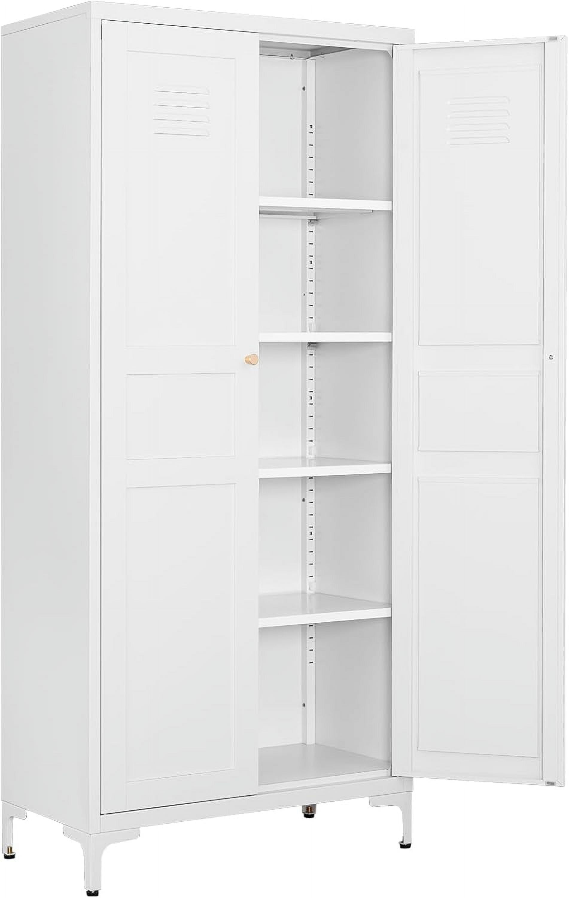 sasyxdc Metal Storage Cabinet-70\u201D Tall Steel File Cabinets with ...