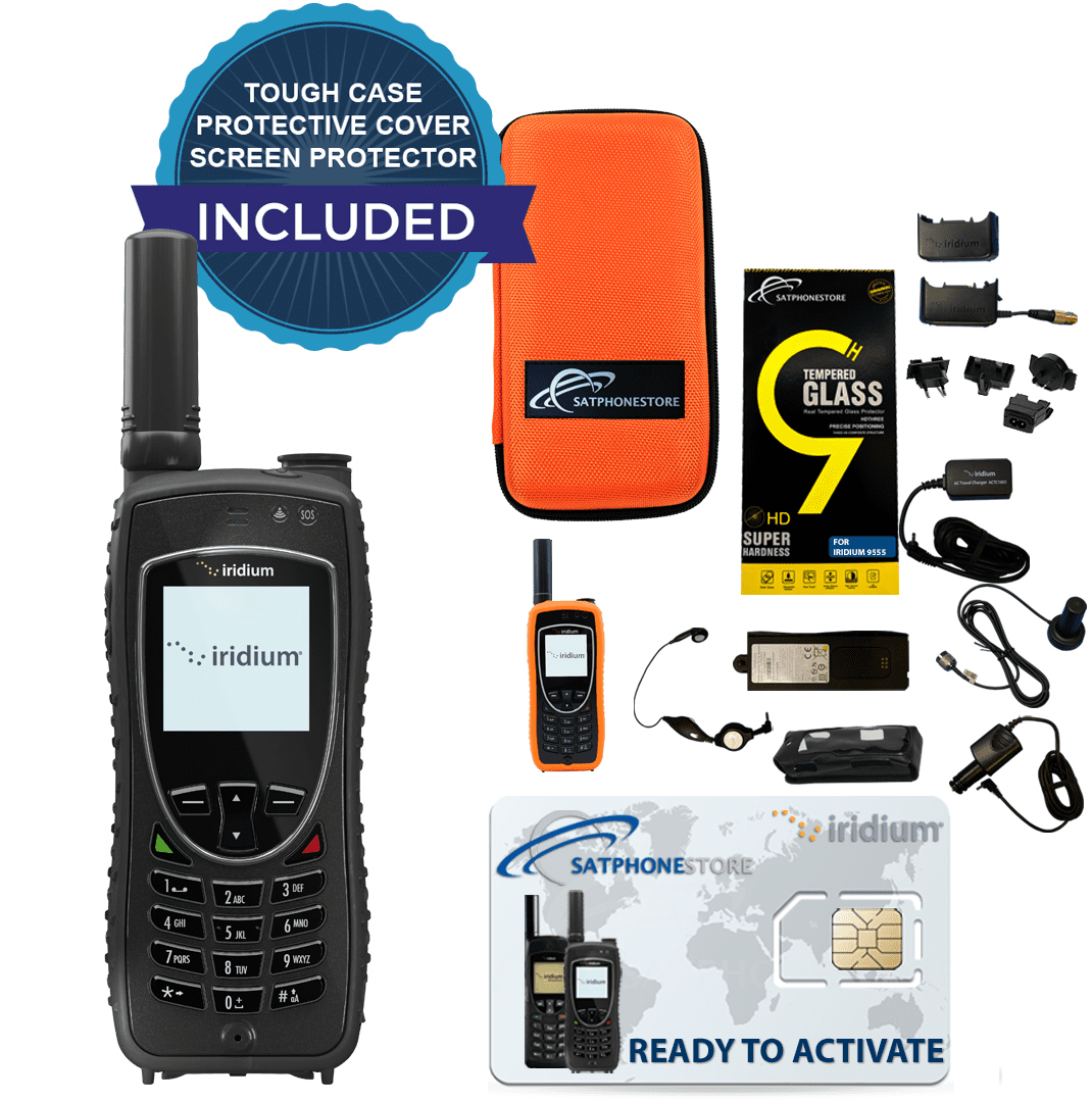 SatPhoneStore Iridium 9575 Extreme Satellite Phone Traveler Package ...
