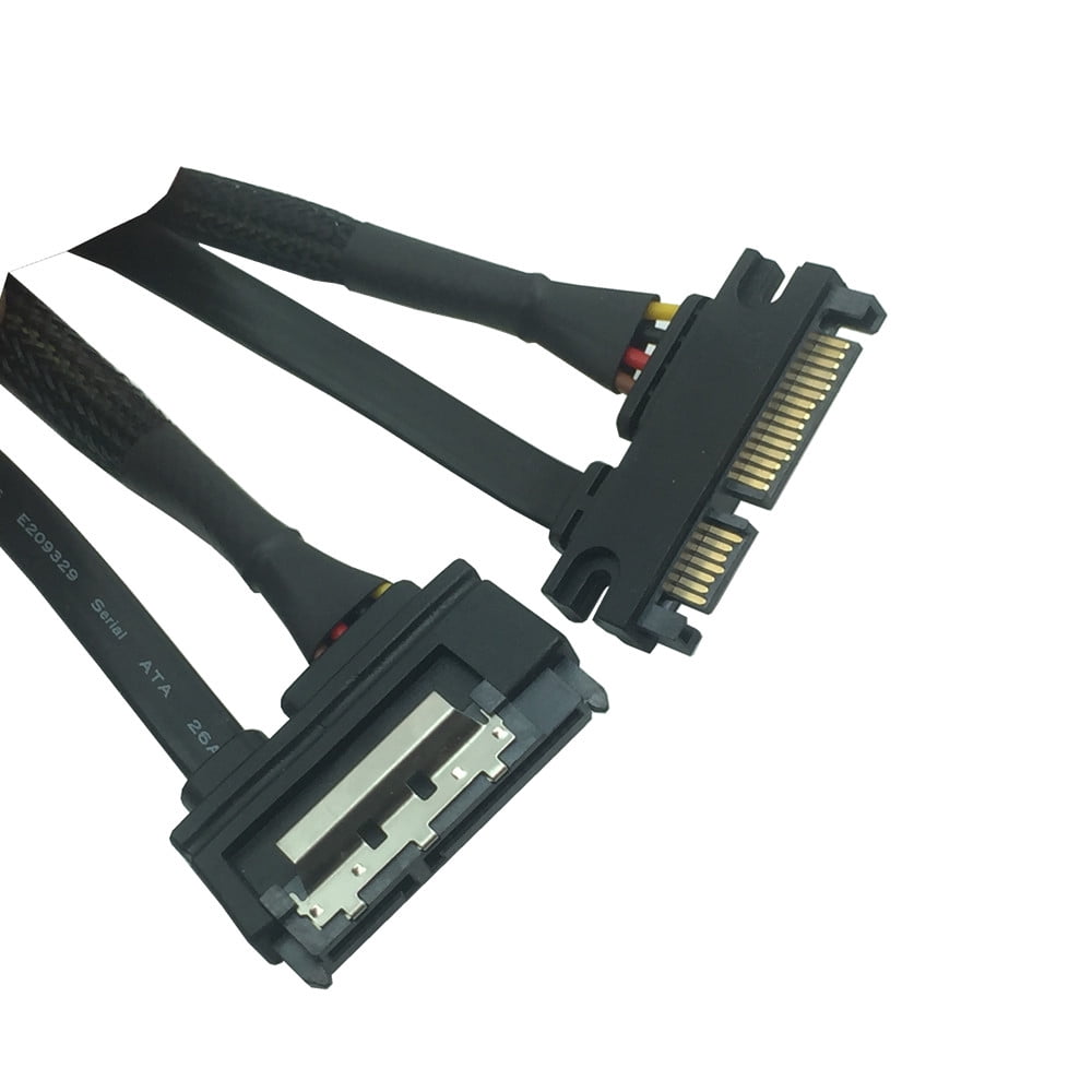 Sata Extension Cable SATA 22 Pin Male To Female SATA 3 III 22 Pin Male ...