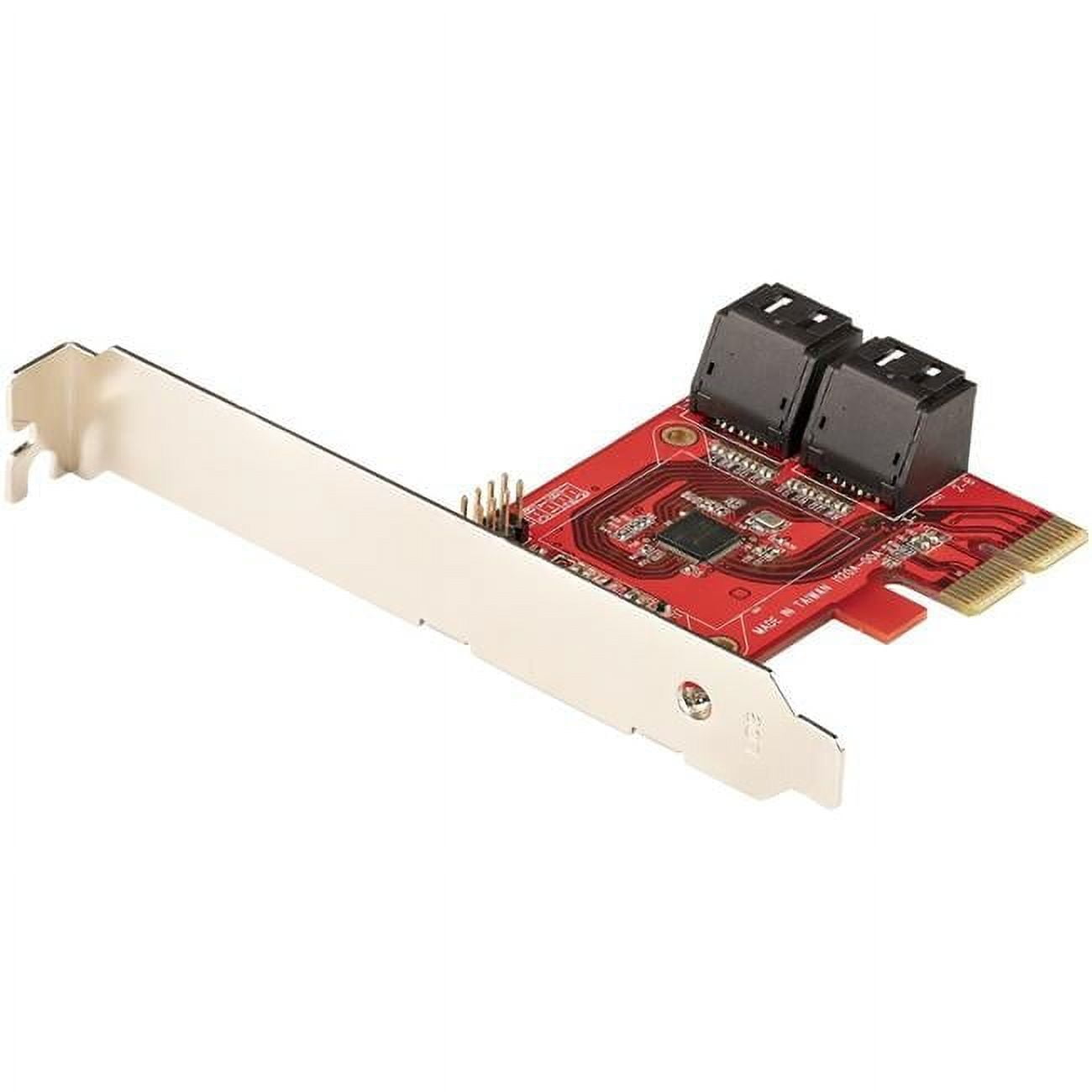 Sata III 6Gbps Pcie 3.0 X2 Card - Sata Expansion Adapter Card - 4-Port ...