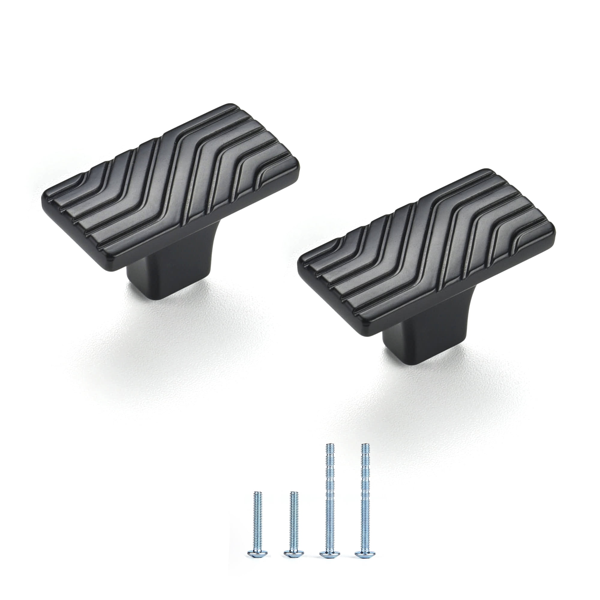 Satanga Black Knobs Handle Pulls for Cabinets Closet Vanity Cabinet ...