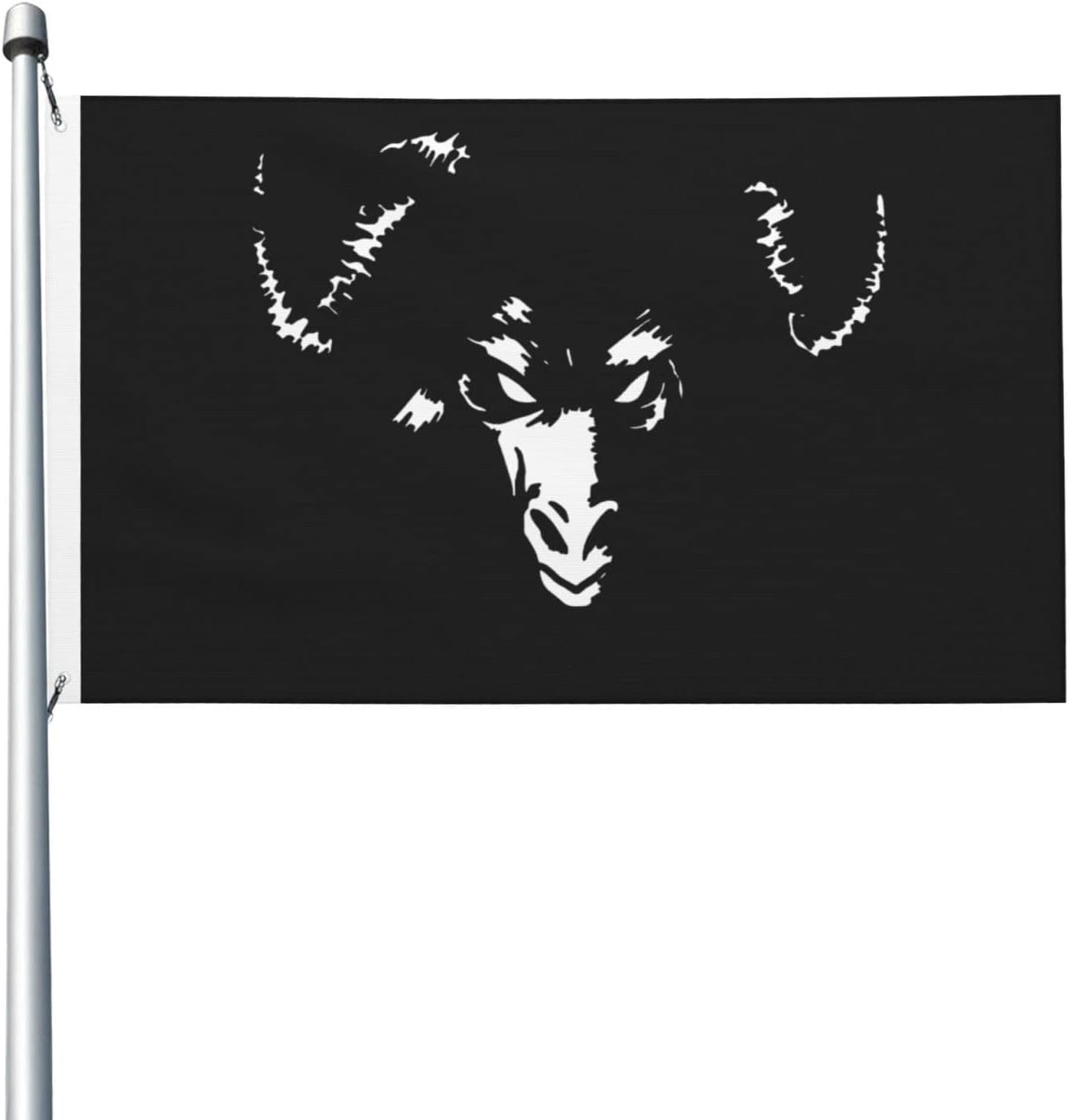Satanic Goat Baphomet Flag 3x5 Ft Outdoor Decoration Banner Yard Flag ...