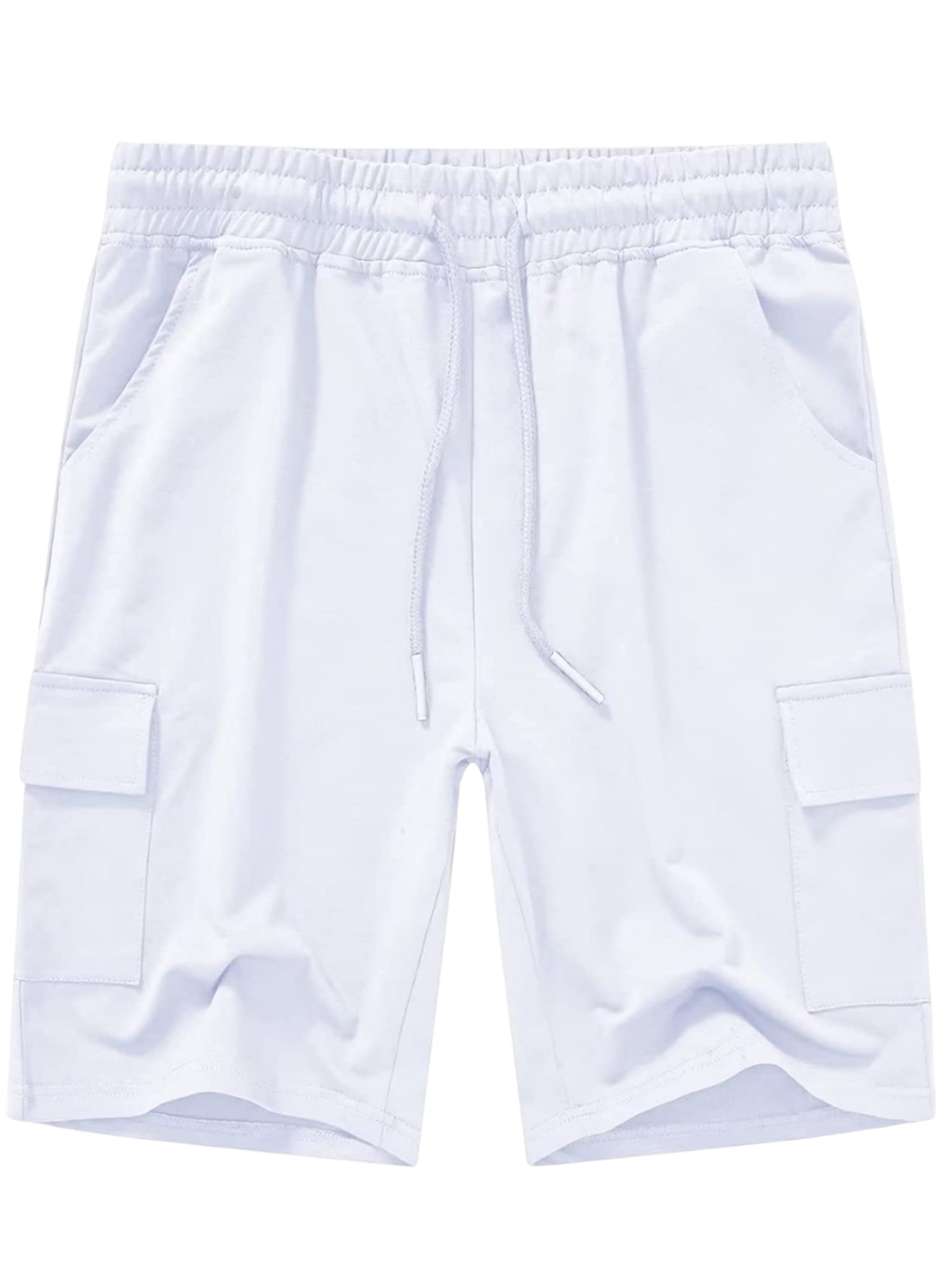 Satankud Men's Casual Cargo Shorts Classic Relaxed Drawstring Stretch ...