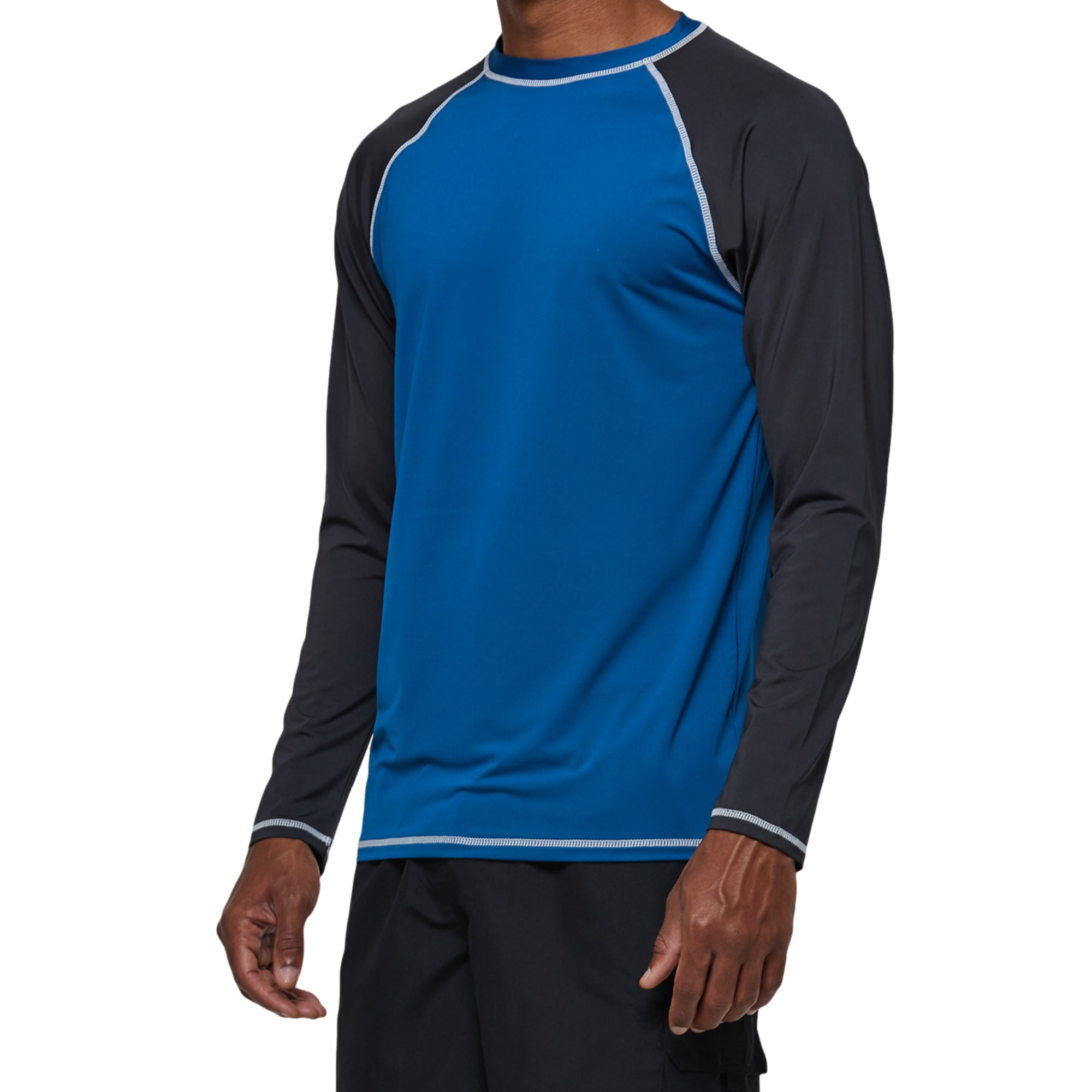 Satankud Men's Performance Long Sleeve Fishing Shirts Rashguard UPF 50+ UV Sun Protection Tee ...