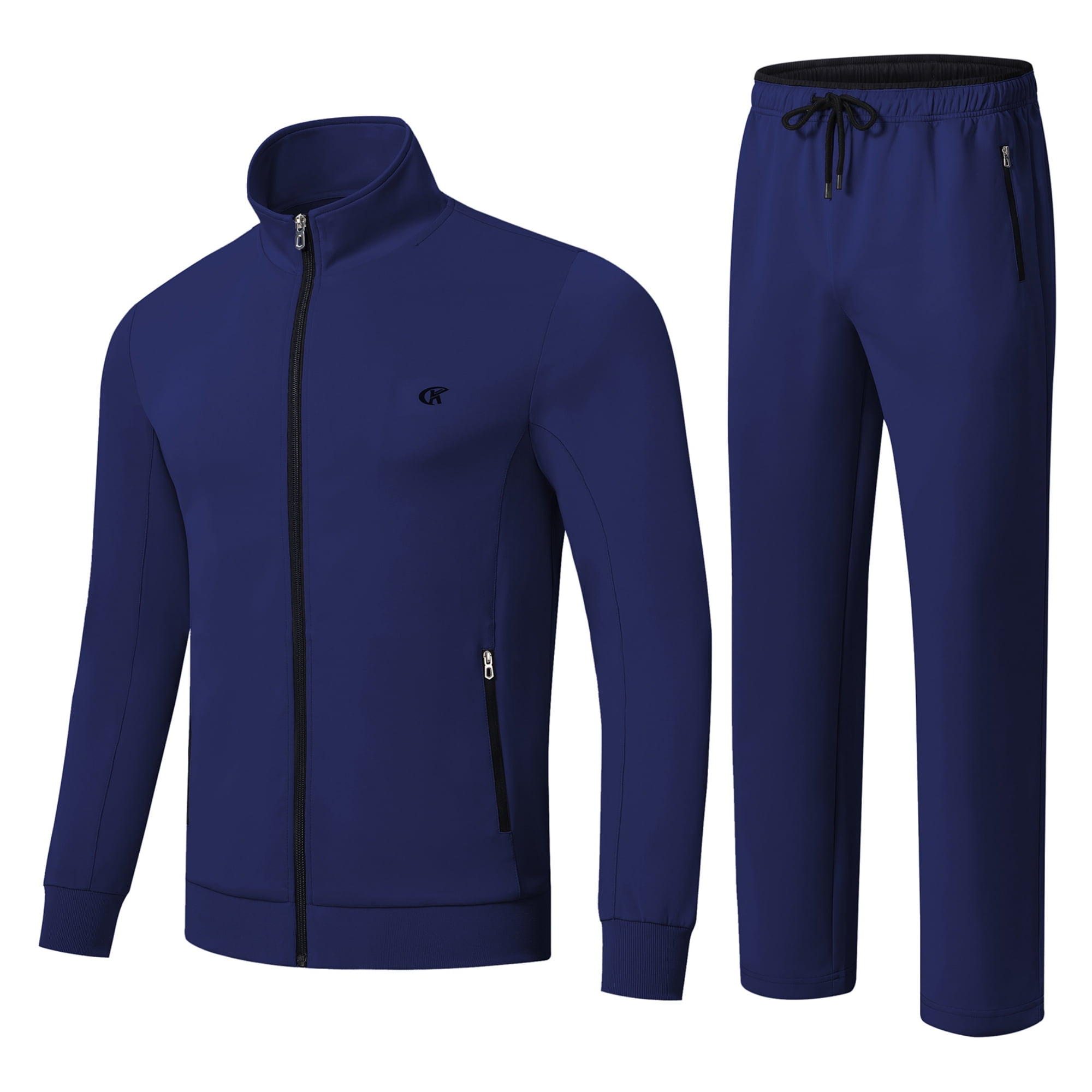 Satankud Men's 2XL Tracksuits Set, Full Zip, Long Sleeve, Walking & Gym ...