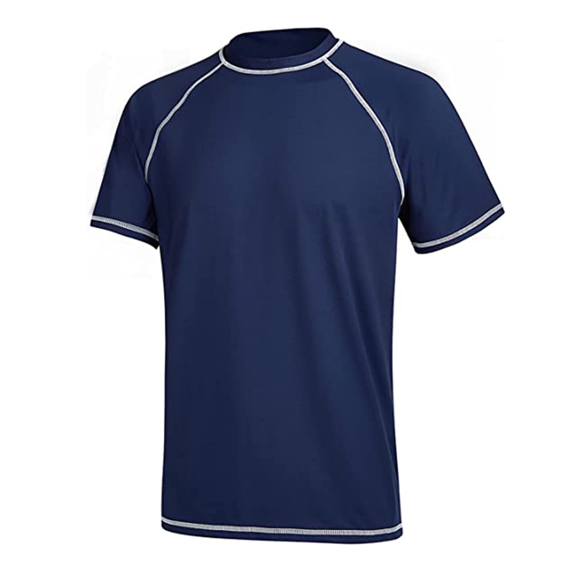 Satankud Men's UPF 50+ Rash Guard Swim Shirt, Quick Dry, 4-Way Stretch ...