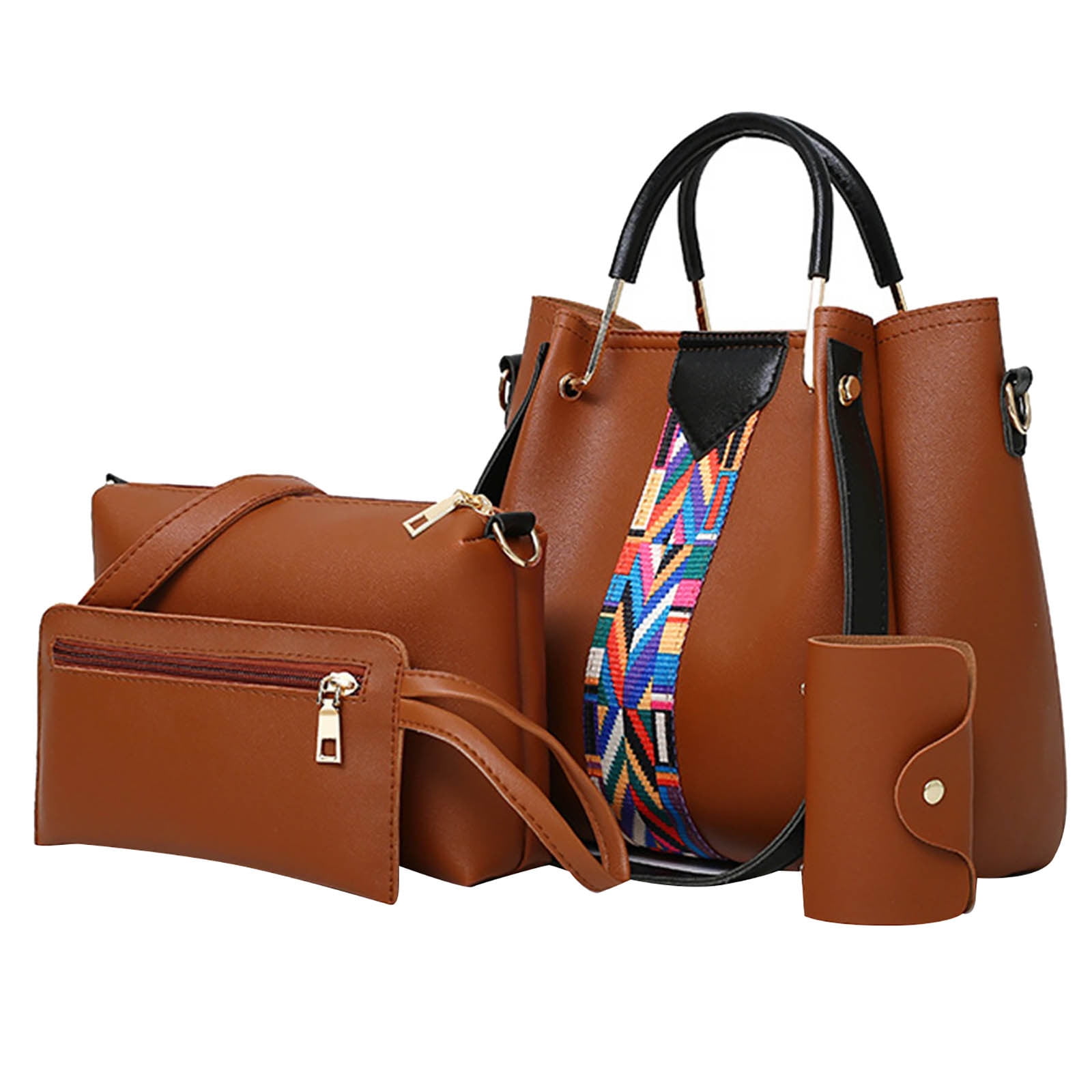 Satchel Purse Women Small Size Fashion Tote Bags Shoulder Bag Set in ...