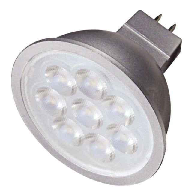 Satco S9494 - 6.5 watt; LED MR16 LED; 5000K; 25' beam spread; GU5.3 ...